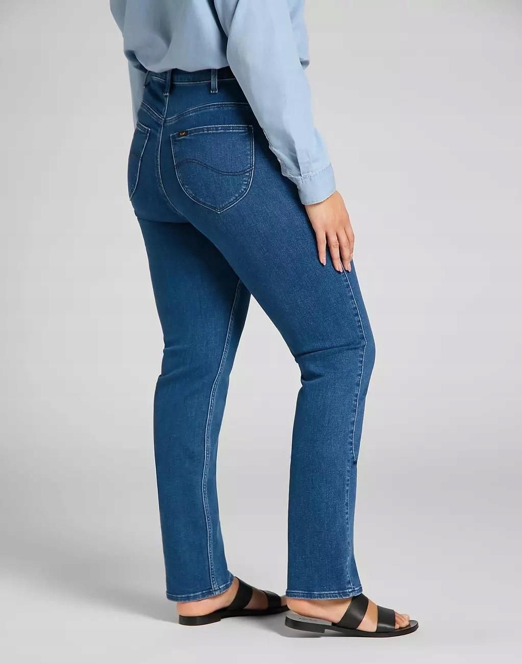 Lee Classic Straight Plus Damskie Jeansy W34 L31 - Ceny i opinie - Ceneo.pl