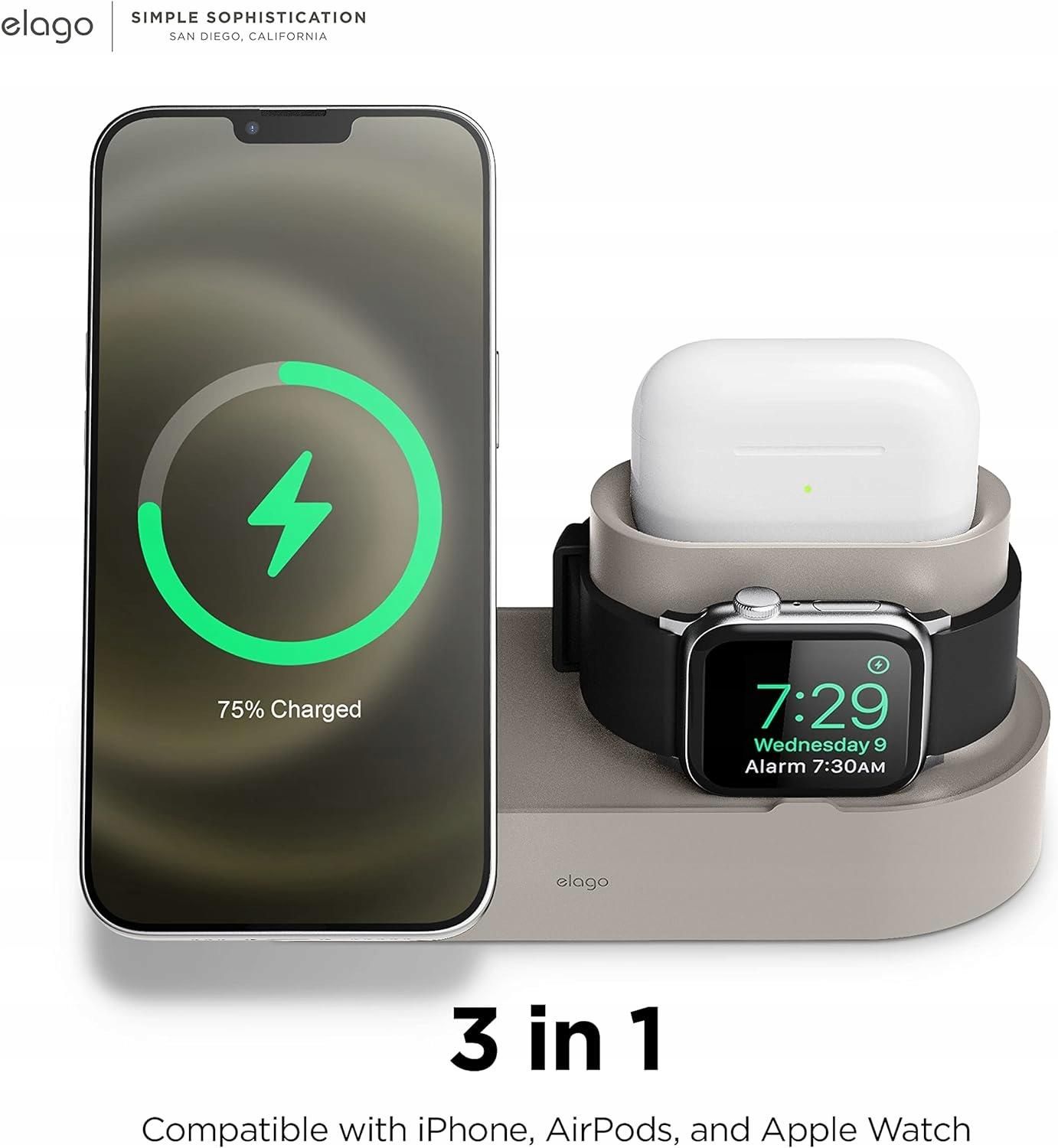 Ładowarka do telefonu Elago Hub Ładujący Trio 2 Do Urządzeń Apple ...