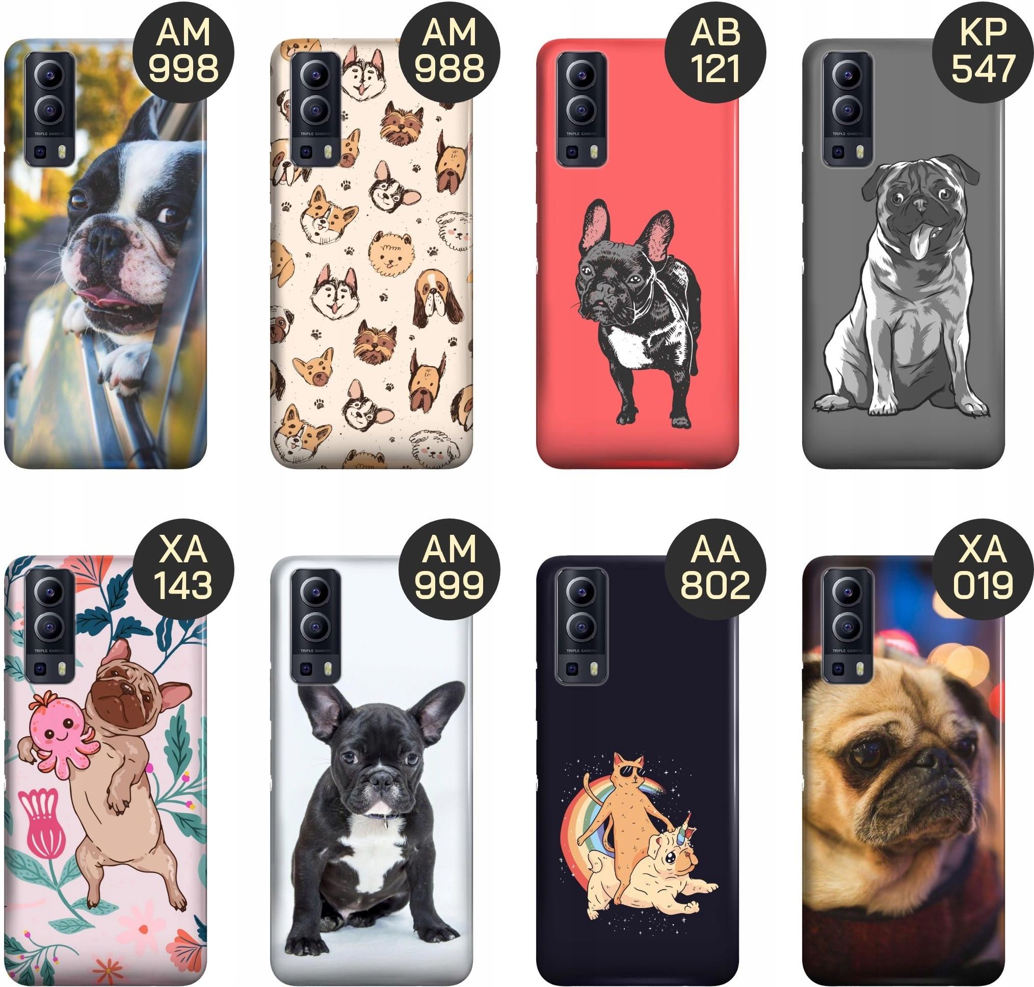 Hello Case Etui Do Vivo Y52 5G Mops Buldog Francuski Angielski - Etui ...