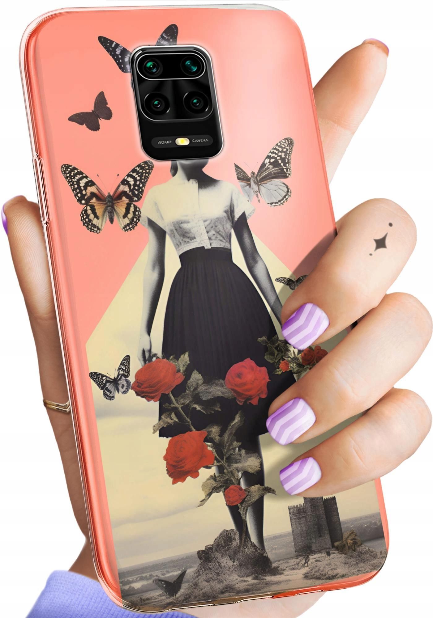 Hello Case Etui Do Xiaomi Redmi Note 9 Pro Collage Retro Vintage ...