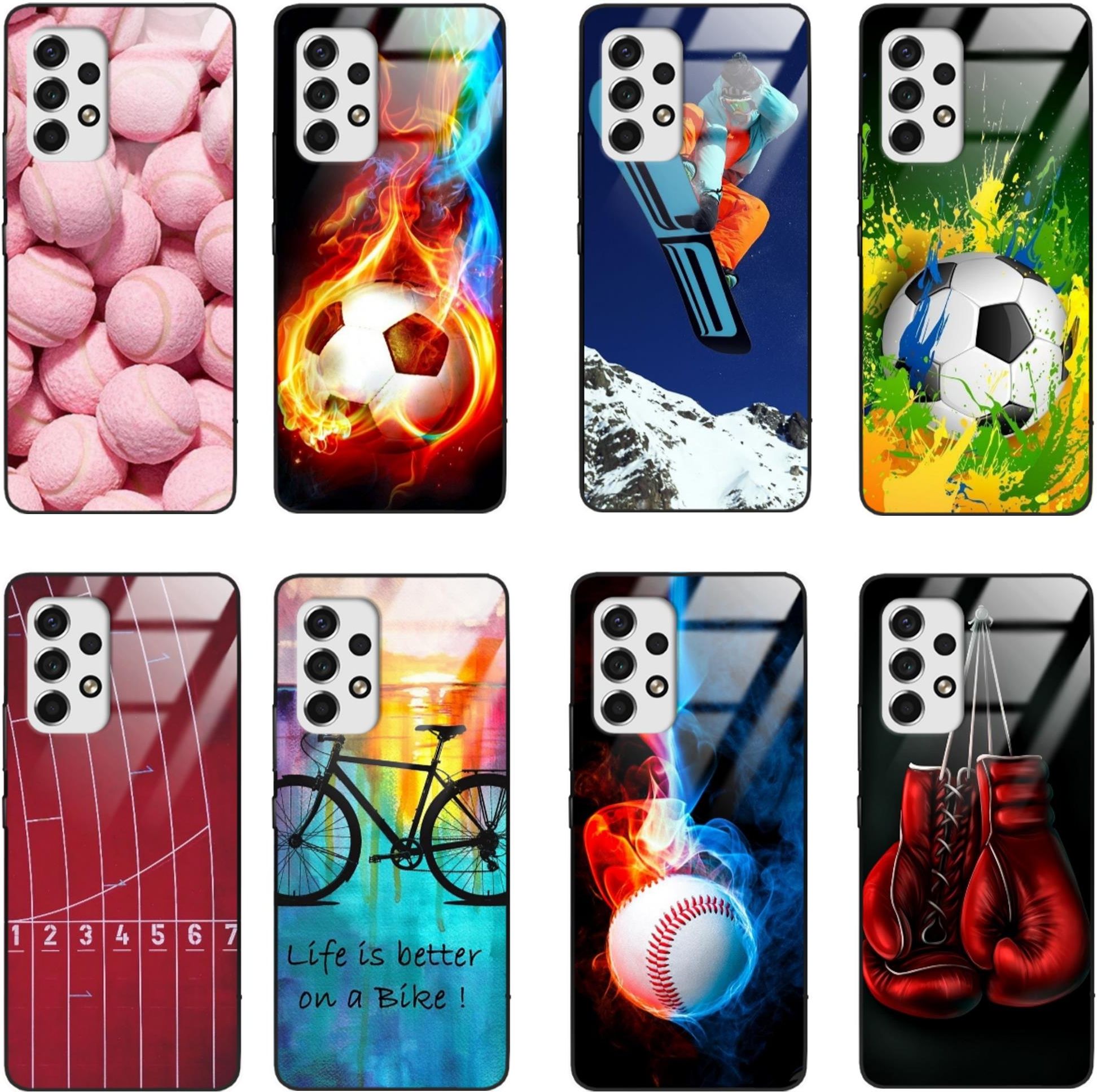 Leo Etui Sport Football Piłka Różne Case Obudowa Akryl Do Galaxy A23 ...