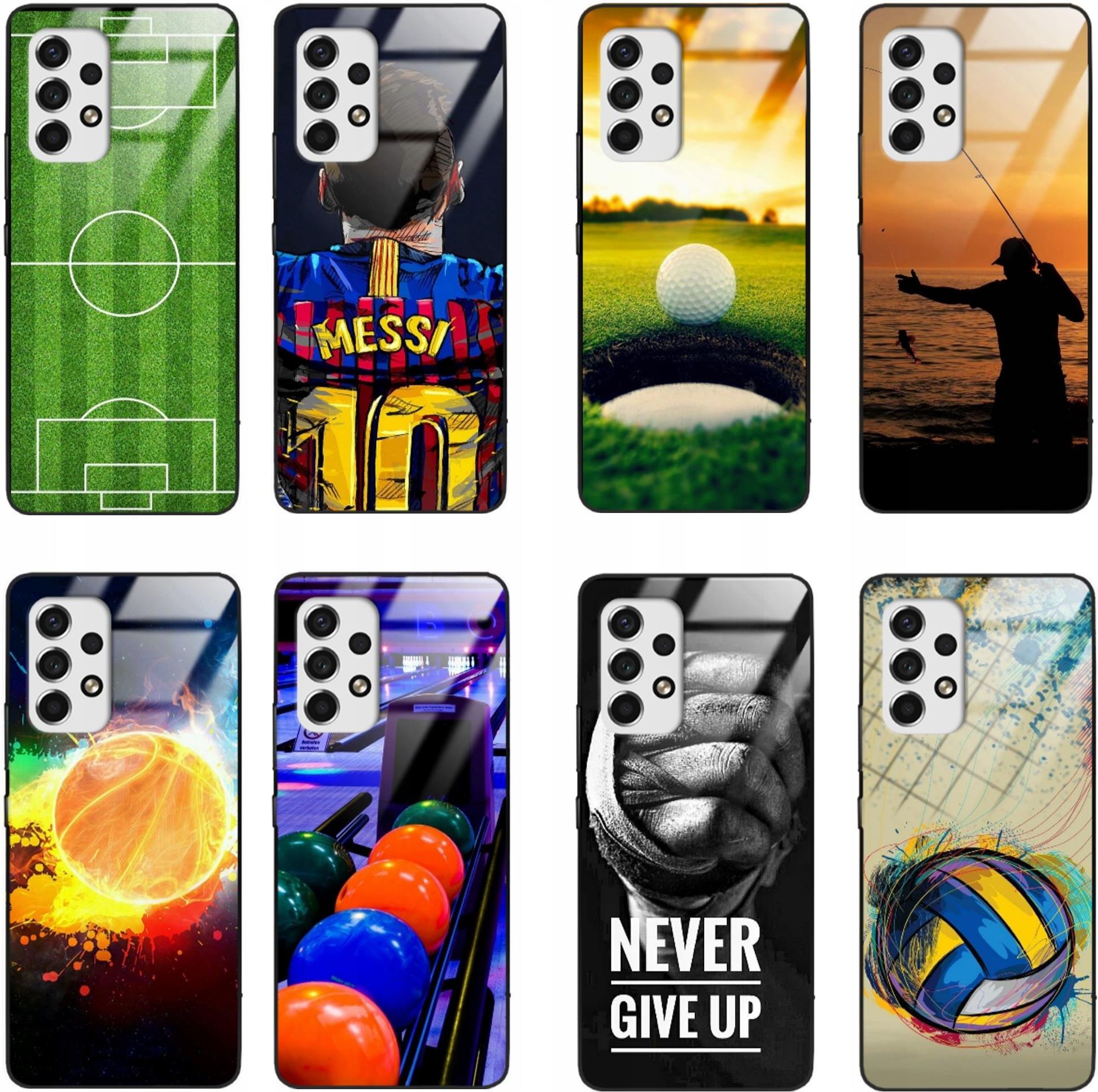 Leo Etui Sport Football Piłka Różne Case Obudowa Akryl Do Galaxy A23 ...