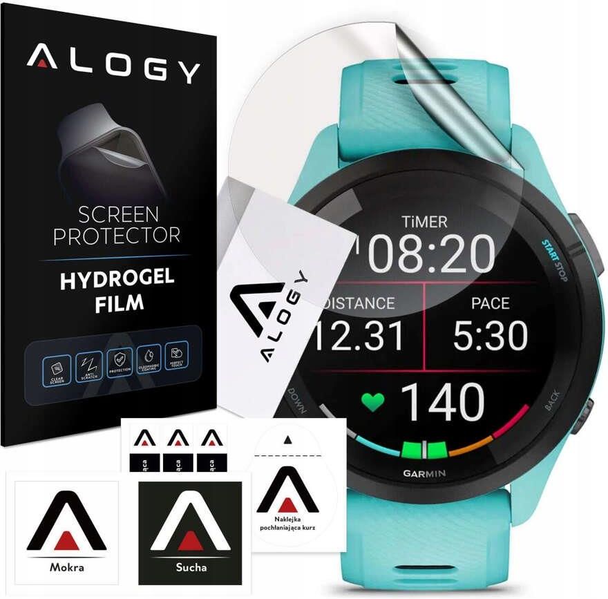 Alogy Folia Ochronna Hydrożelowa Do Smartwatcha Garmin Forerunner 265 ...