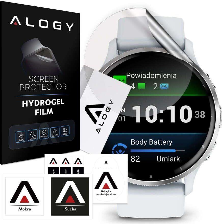 Alogy Folia Ochronna Hydrożelowa Do Smartwatcha Garmin Venu 3 45Mm ...