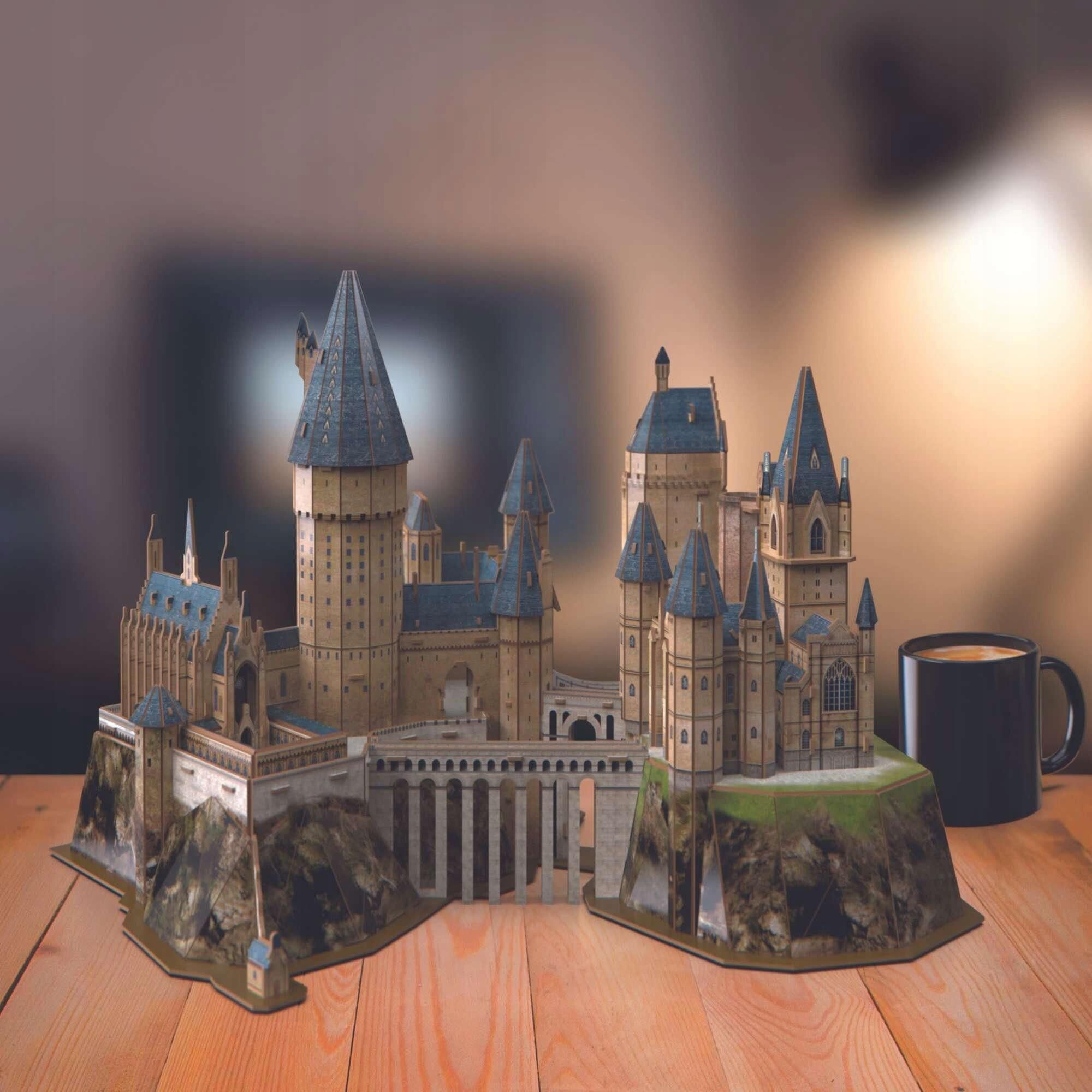 Spin Master Harry Potter Hogwart Puzzle Model 3D Zamek Hogwarts 4D ...