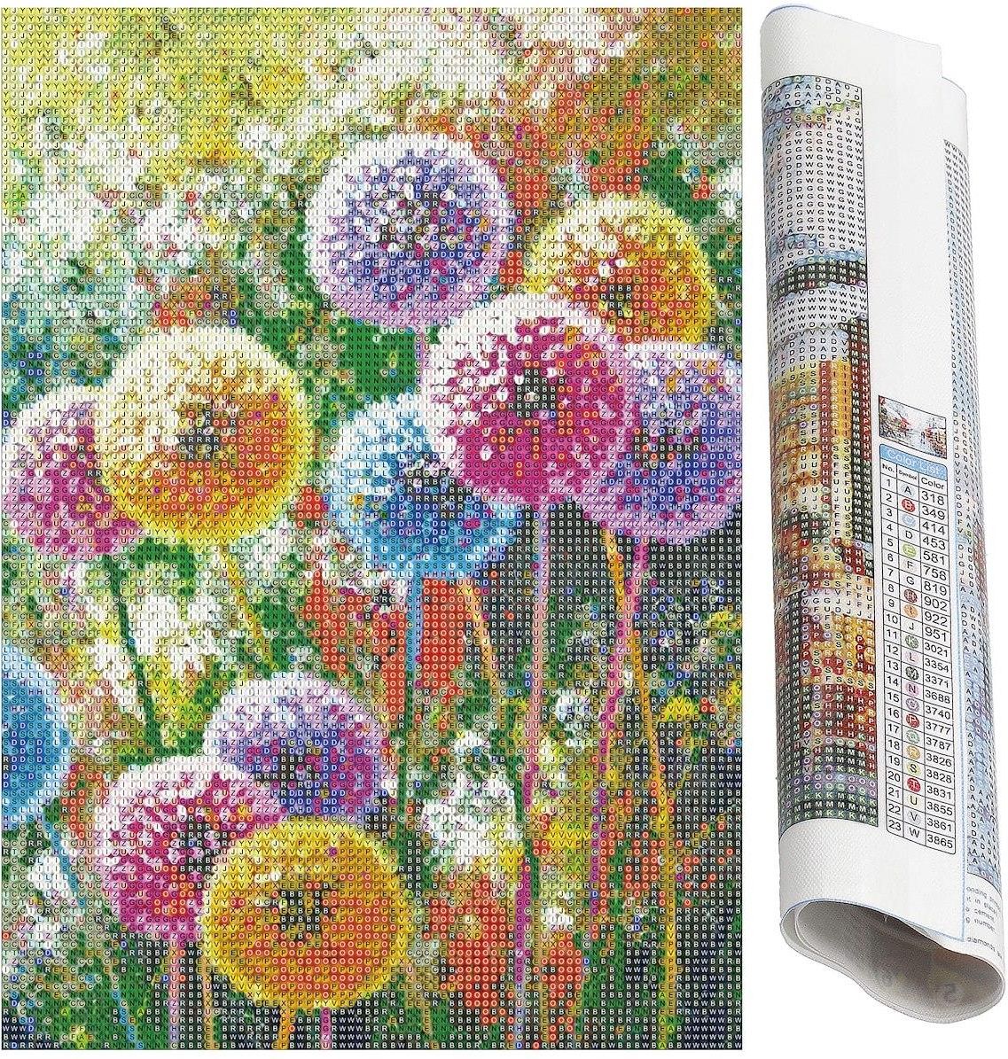 Springos Haft Diamentowy 5D Zestaw Obraz Diamond Painting Mozaika Do ...