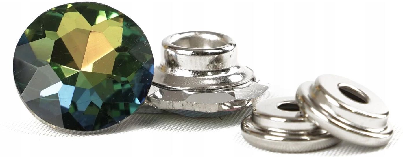 Kameleon Pro Guzik Tapicerski Szklany Typu Nap 18,0 Mm Tęczowy KN4515 ...