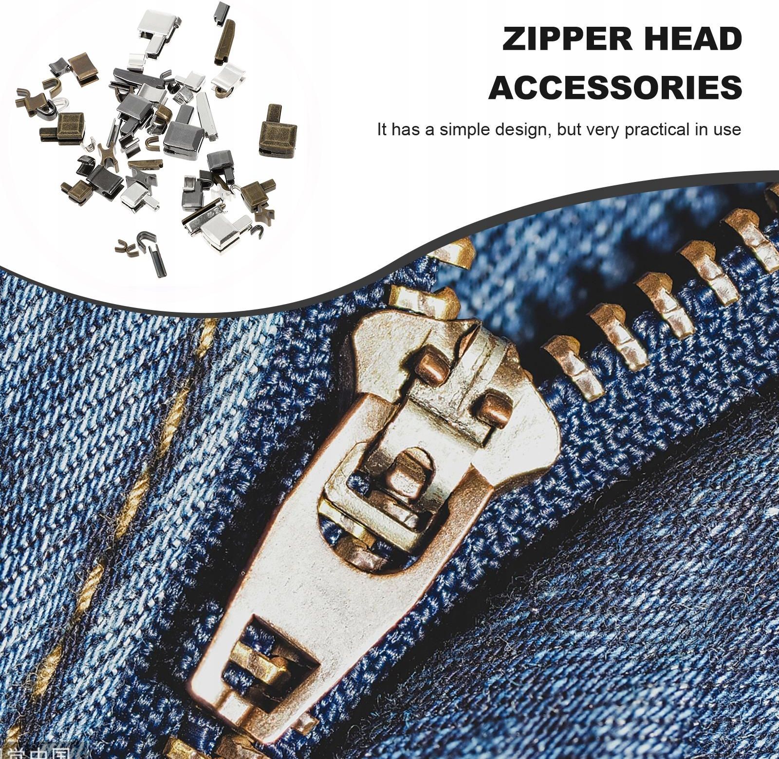 Zipper Head Zamków Akcesoria Zestaw Naprawczy Zamka - Ceny i opinie ...