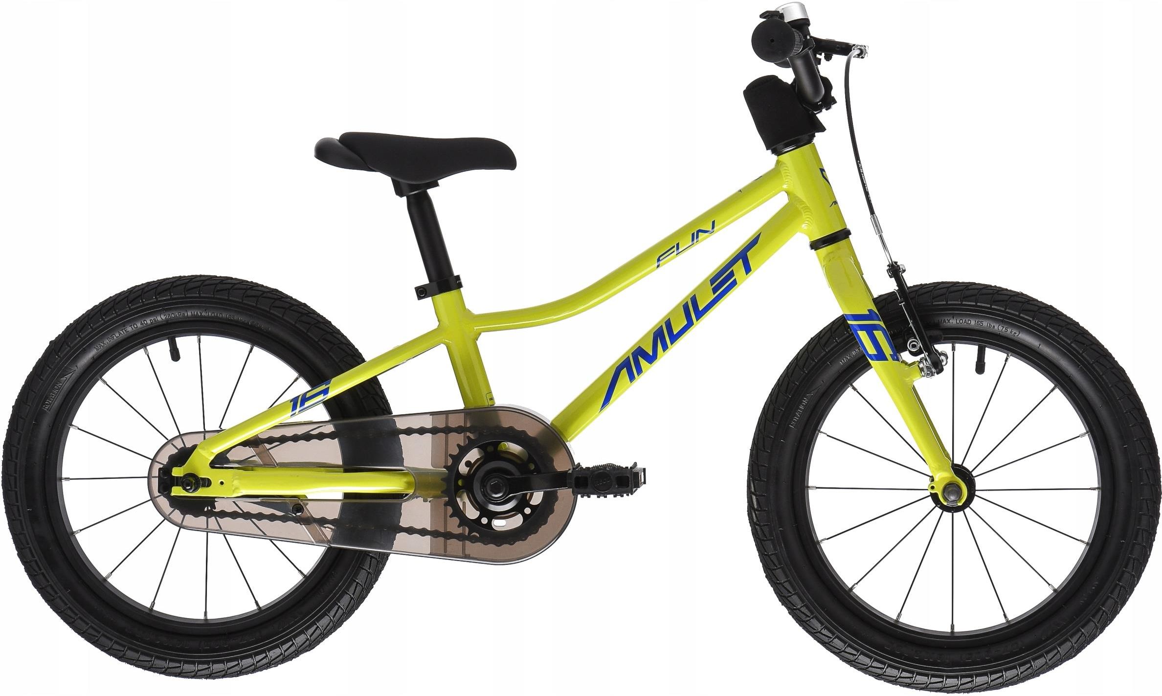 Amulet Rower Dziecięcy 16 Fun Green 7.2Kg - Ceny i opinie - Ceneo.pl