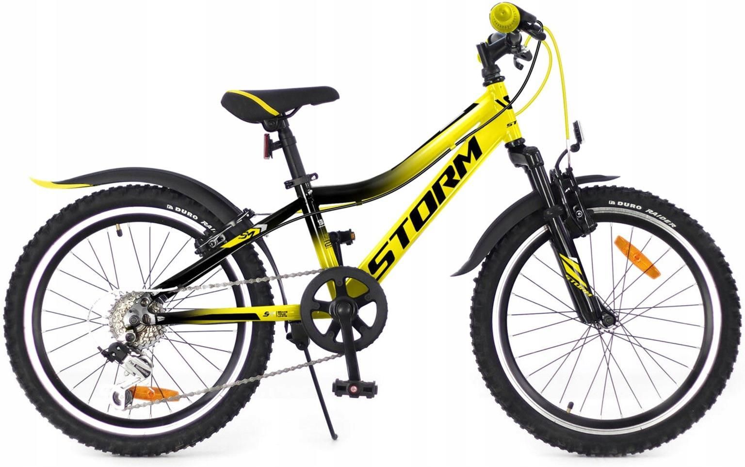 Storm Rower 20 Mtb Racer Al V-Br 10,5' Żólto-Czarny - Ceny i opinie ...