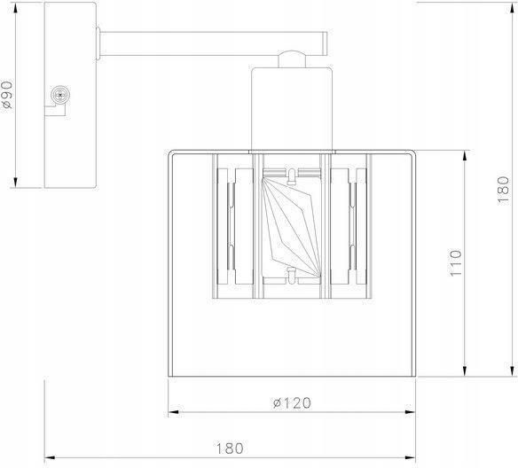 Lampa Reality Elmo 1 Płomienny Złoty 238801-36 - Opinie i atrakcyjne ...
