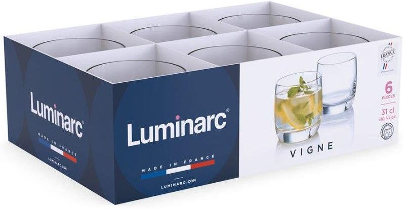 Luminarc Szklanka Vigne Przezroczysty Szkło 310Ml 24Szt. - Opinie i ...
