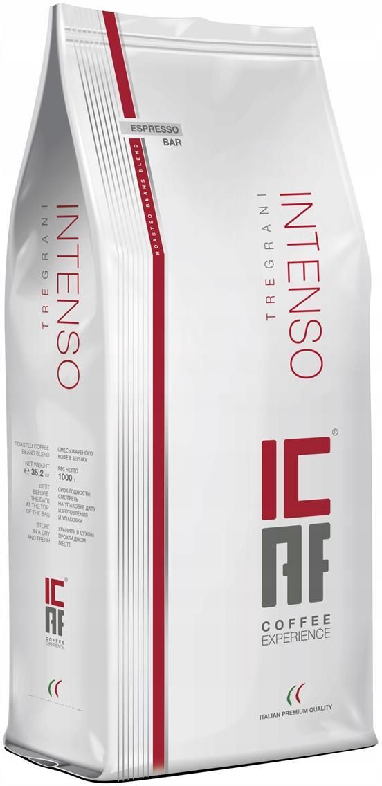 Kawa Icaf Ziarnista Intenso Tregrani Italian Premium Coffee 1kg - Ceny ...