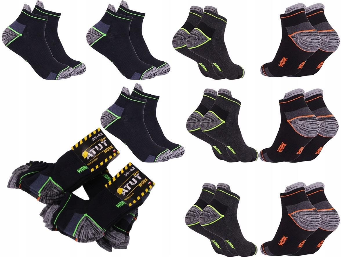 9x Skarpety Robocze Półstopka Polskie Mocne 47-50 - Ceny i opinie - Ceneo.pl