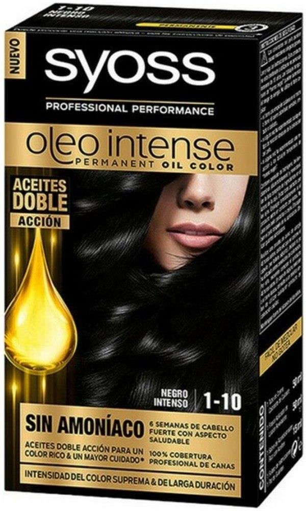Syoss Trwała Koloryzacja Czarny N 1,10 - Opinie i ceny na Ceneo.pl