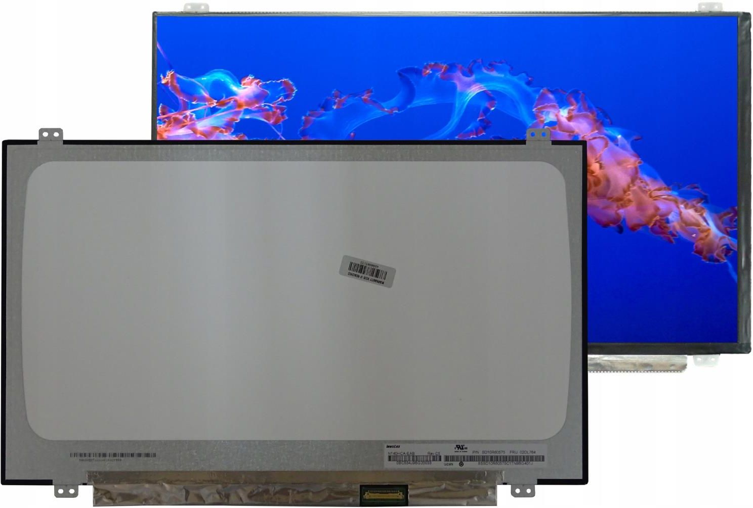 Podzespoły do laptopa Elgar Matryca LCD TV140FHM-NH0 14,0 Slim G/d ...