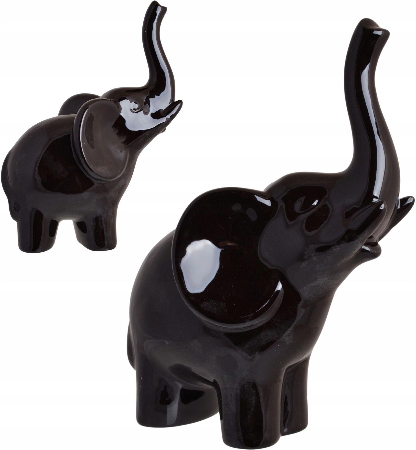 Figurka Słonia Z Trąbą Do Góry Duży Słoń - Opinie i atrakcyjne ceny na ...