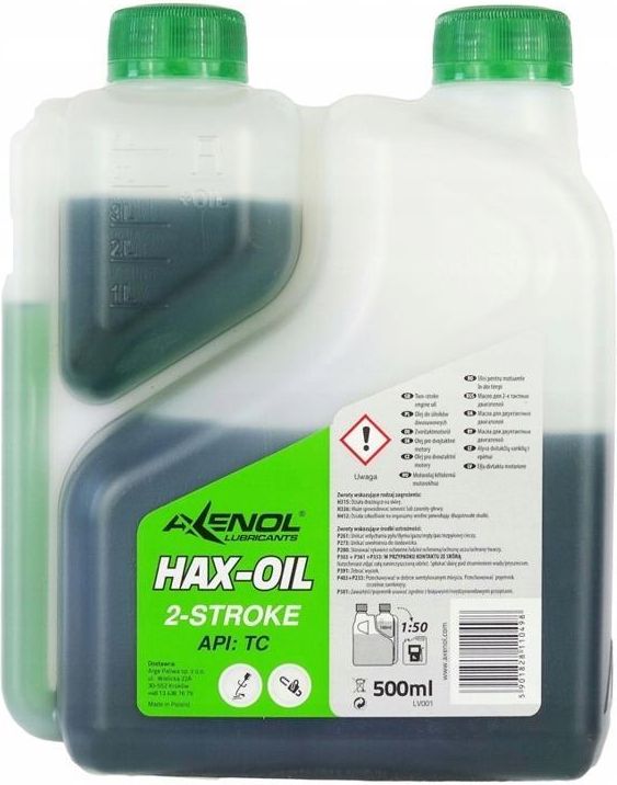 Axenol Hax-Oil 2T Olej Do Mieszanki Dwusuwy 500ml - Ceny i opinie ...