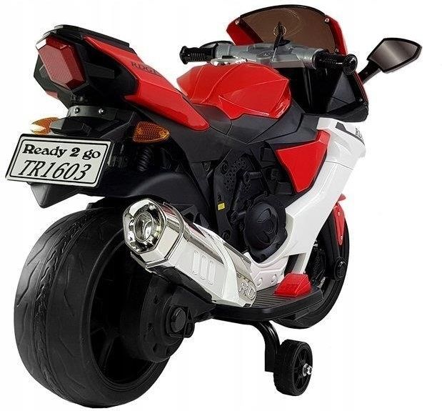 Leantoys Motor Motocykl Pojazd Na Akumulator Dla Dzieci Panel Audio ...