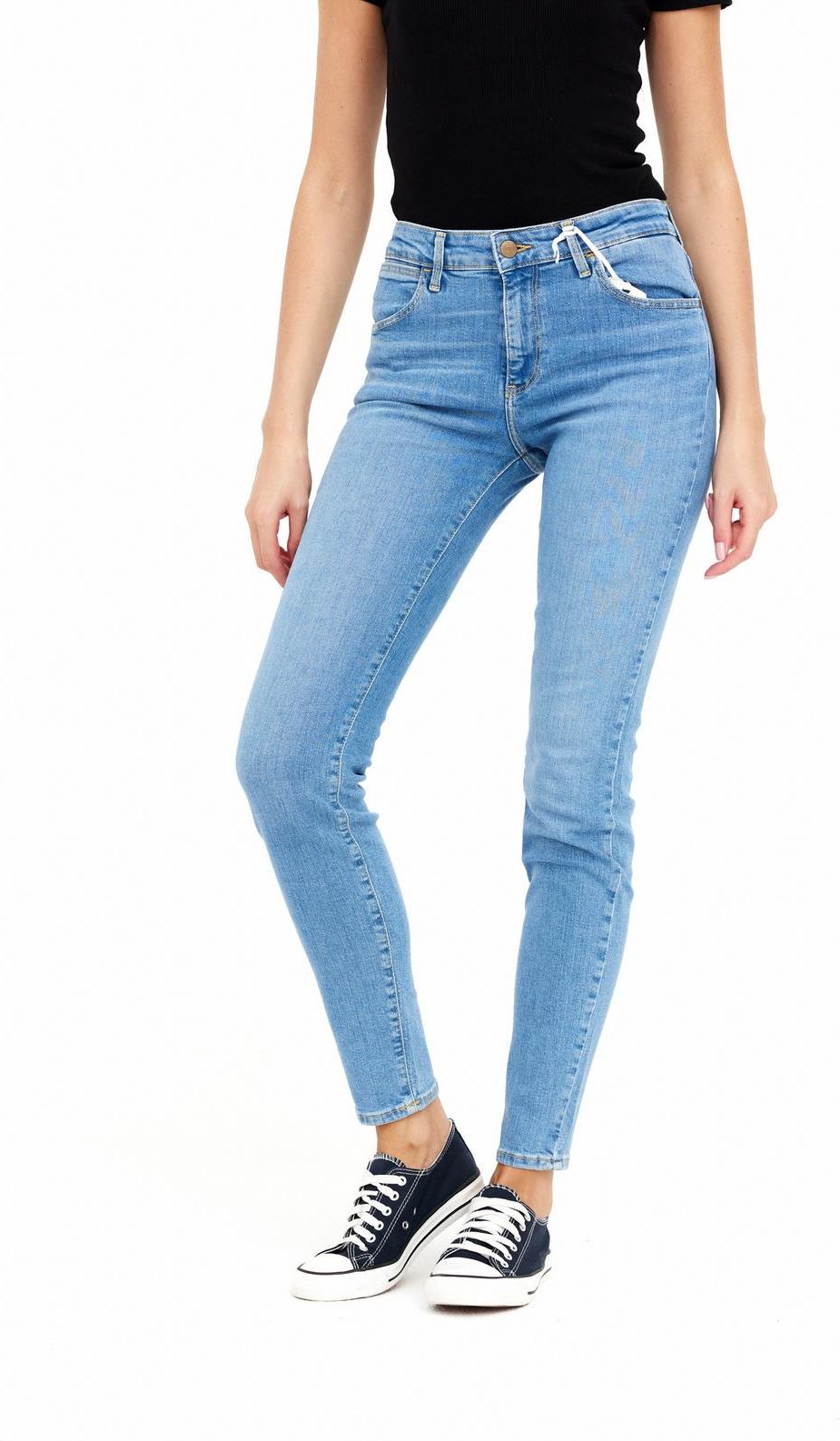 WRANGLER SKINNY MAMBO BLUE W28KKRP21 - Ceny i opinie - Ceneo.pl