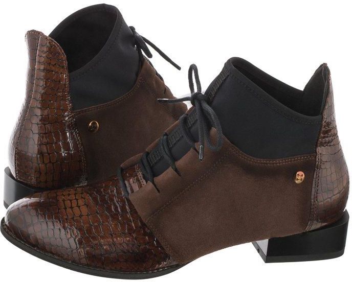 Obuwie Damskie Botki Maciejka Brązowe 04744-02 - Ceny i opinie - Ceneo.pl