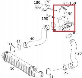 Mercedes Ml Clk W211 W251 Tlumik Szmerow A6429970420 - Opinie i ceny na ...