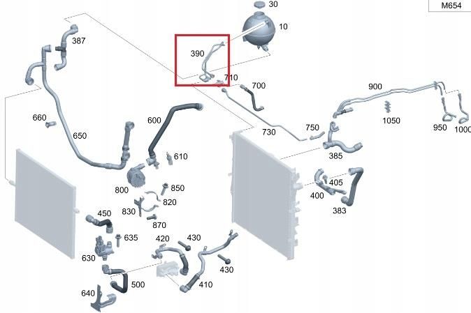 Mercedes Sprinter 907 910 Przewod Odpowietrzajacy Zbiornika ...