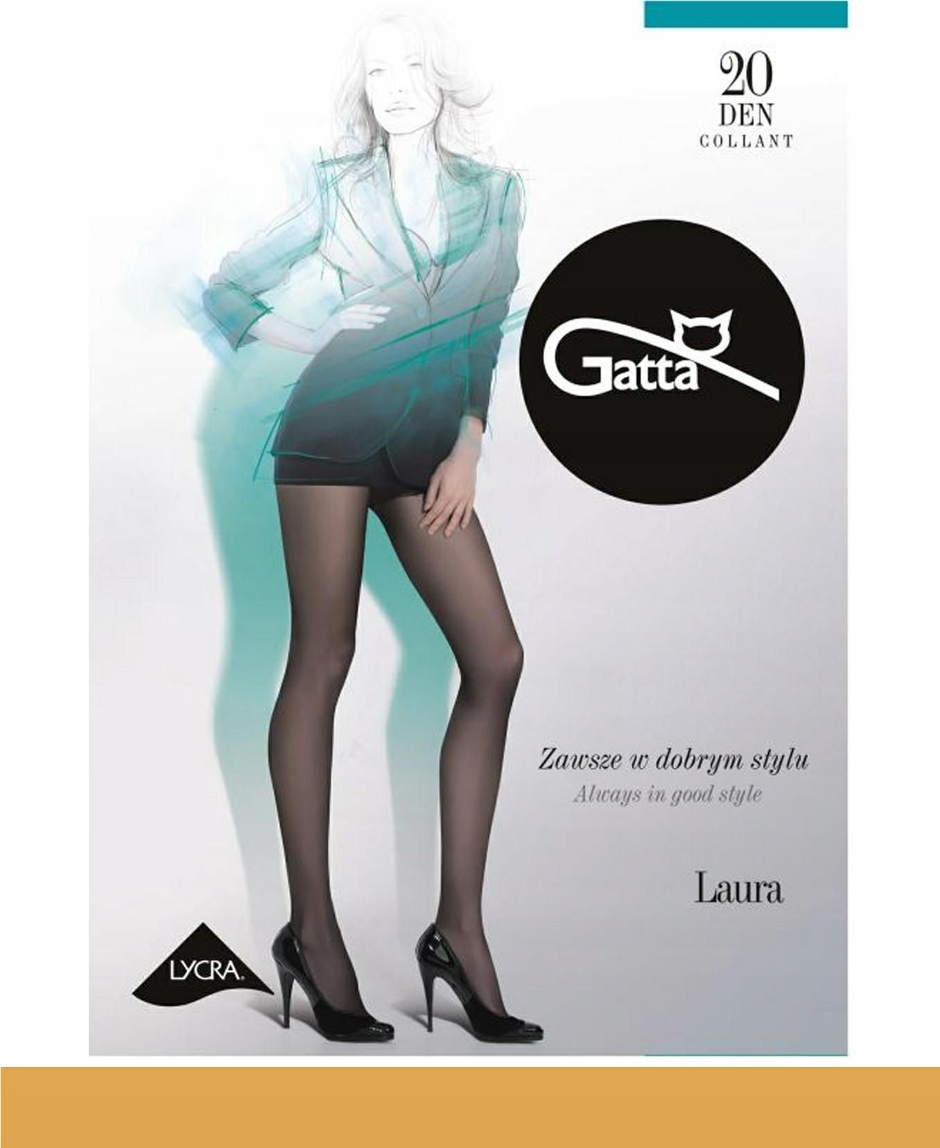 GATTA LAURA 20 Rajstopy damskie wz.00/6-XXL/Golden - Ceny i opinie ...