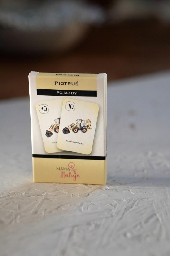 Mama Maluje Karty Piotruś Przyroda w lesie - Gra dla dziecka - Ceny i ...