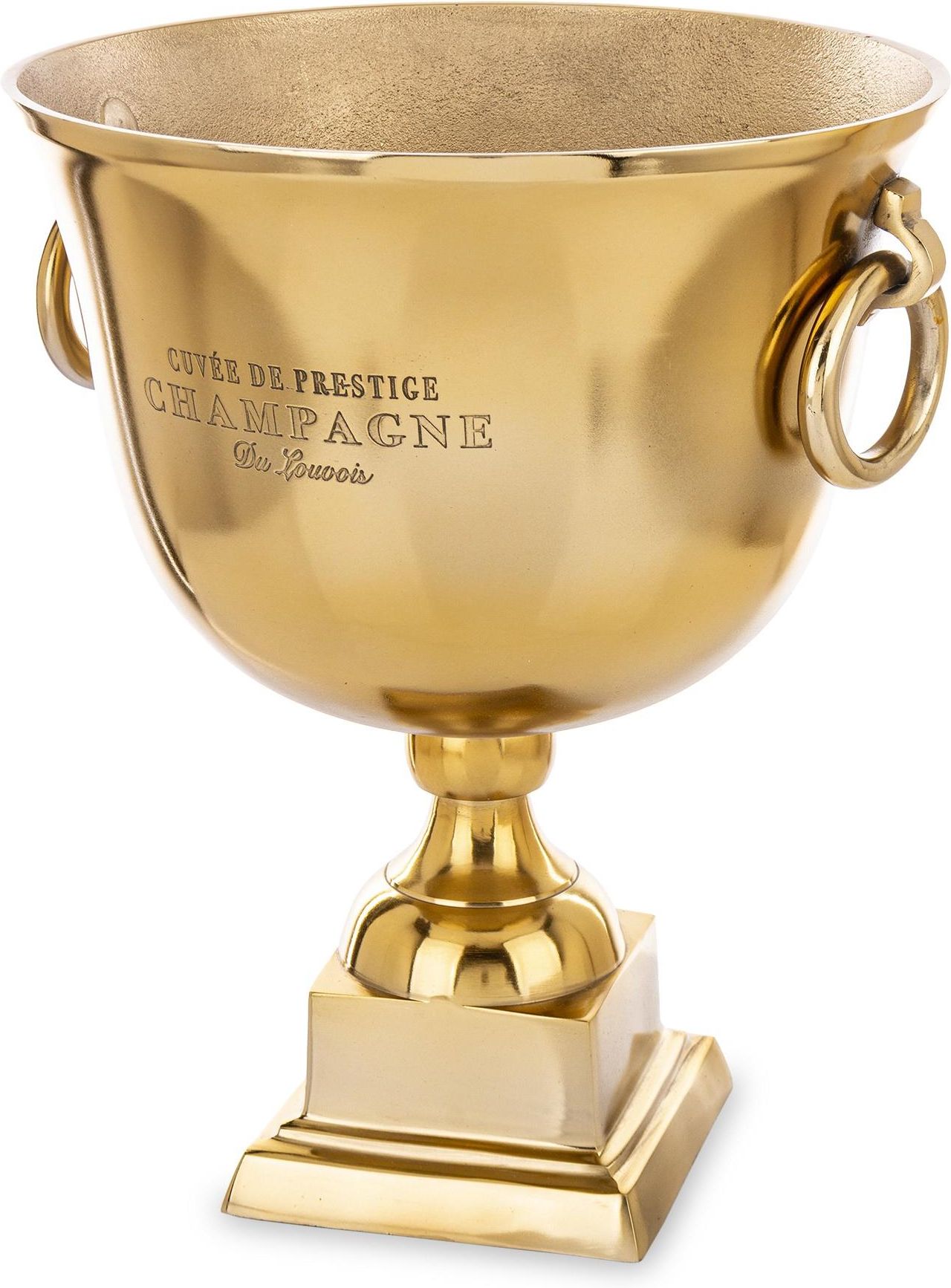 Złoty stylowy Cooler Do Szampana na nóżce 163302 - Opinie i atrakcyjne ...