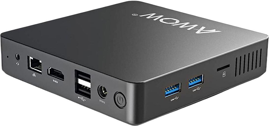 Komputer Komputer Mini PC AWOW TX33 6/64GB Intel Celeron N3350 W10 Pro ...
