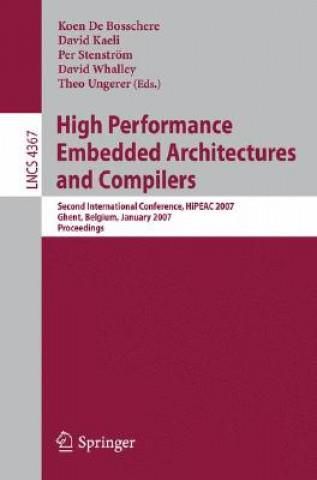 High Performance Embedded Architectures and Compilers - Literatura obcojęzyczna - Ceny i opinie ...