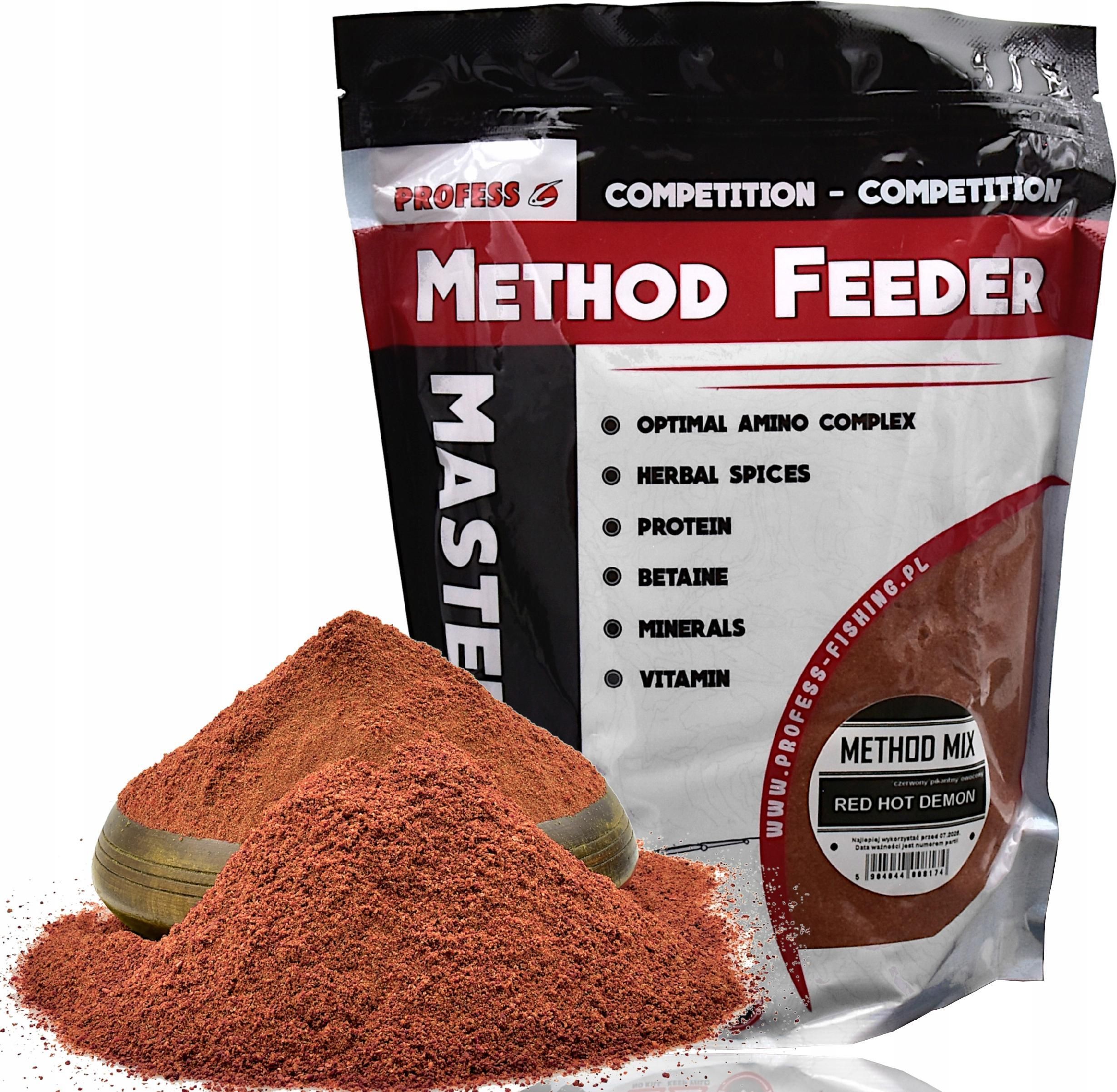 Profess Zanęta Method Feeder Master Red Hot Demon - Ceny i opinie ...