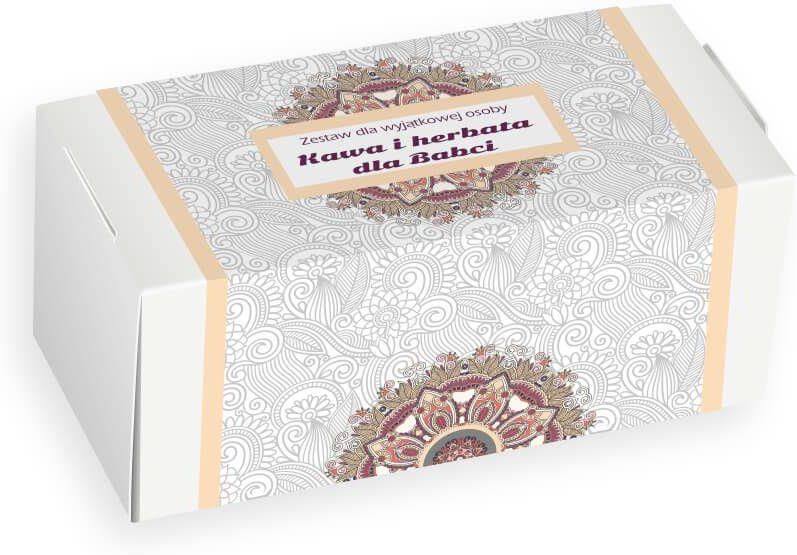 Zestaw prezentowy dla babci i dziadka. Zestaw kaw i herbat 10x10g, 2x ...