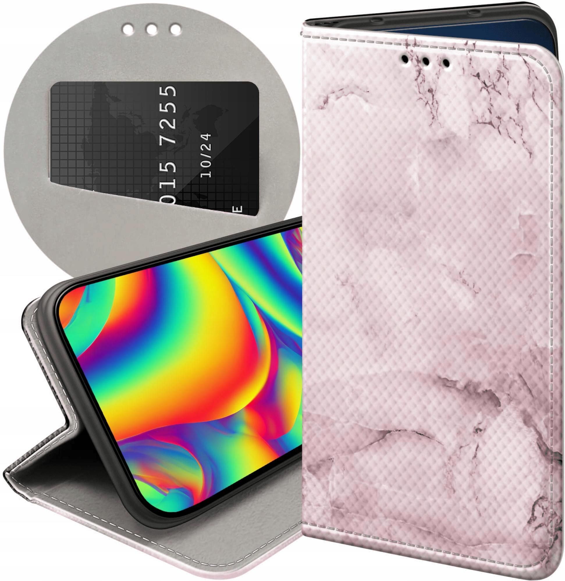 Hello Case Etui Z Klapką Do Samsung Galaxy M34 5G Różowe Golden Rose ...