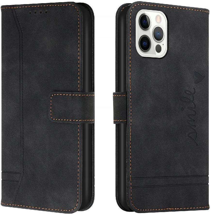 Etui Na Telefon Iphone 12 Pro Flip Portfel Folio Pasek Na Rękę Okładka ...