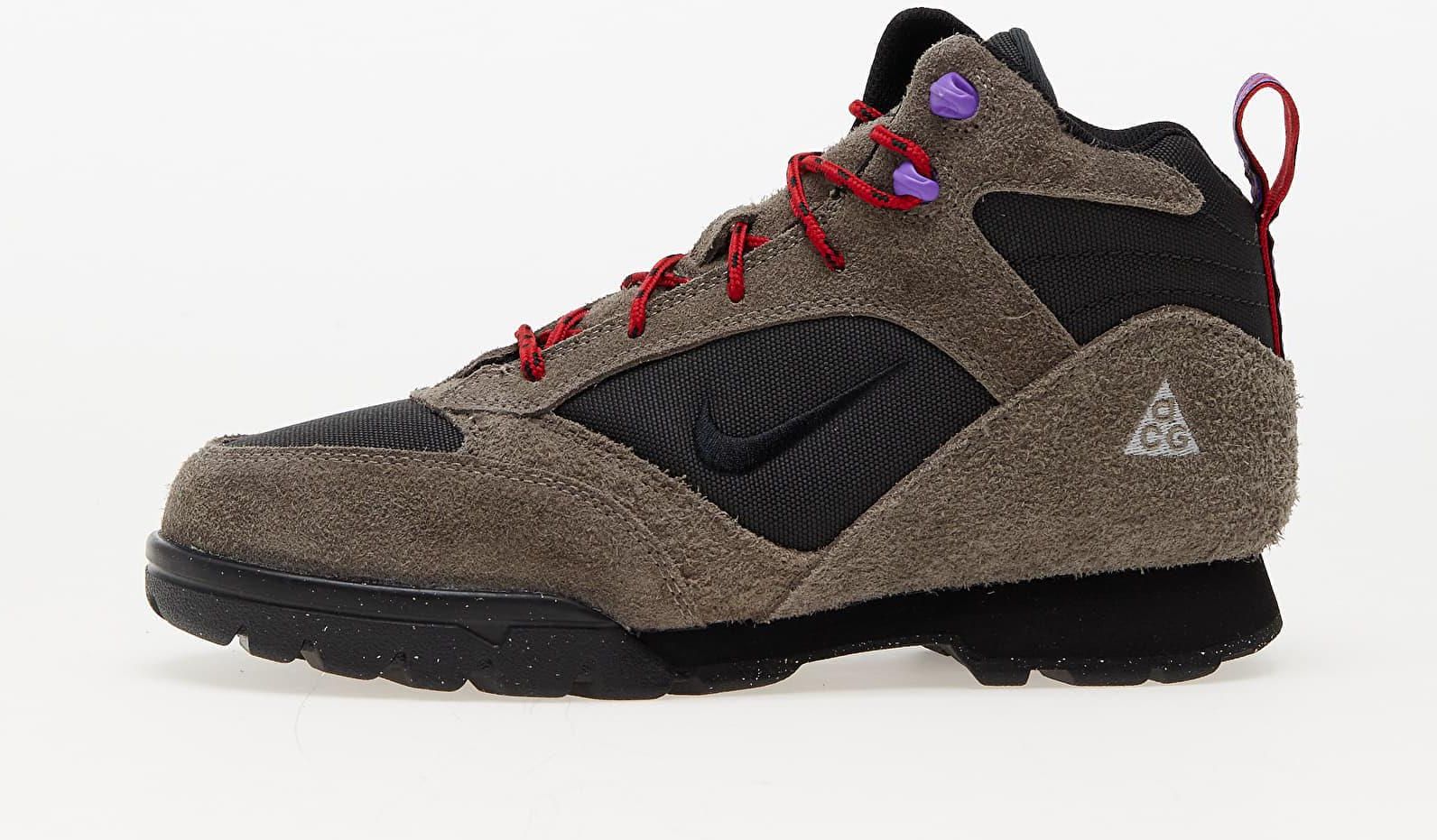 Nike Acg Torre Mid Wp Olive Grey/ Black-Off Noir-Varsity Red - Ceny i ...