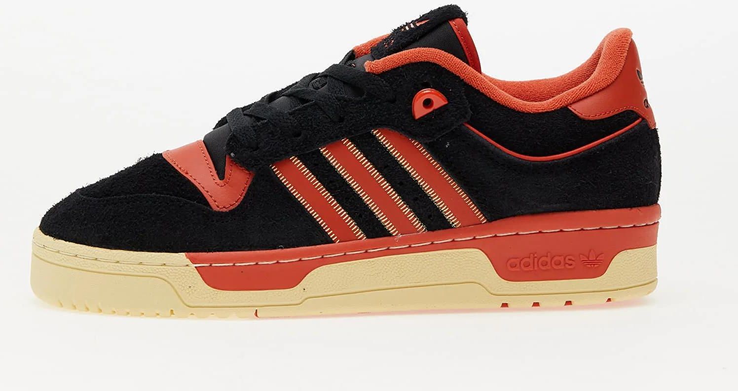 Adidas Rivalry 86 Low Core Black/ Preloveded Red/ Easy Yellow - Ceny i ...