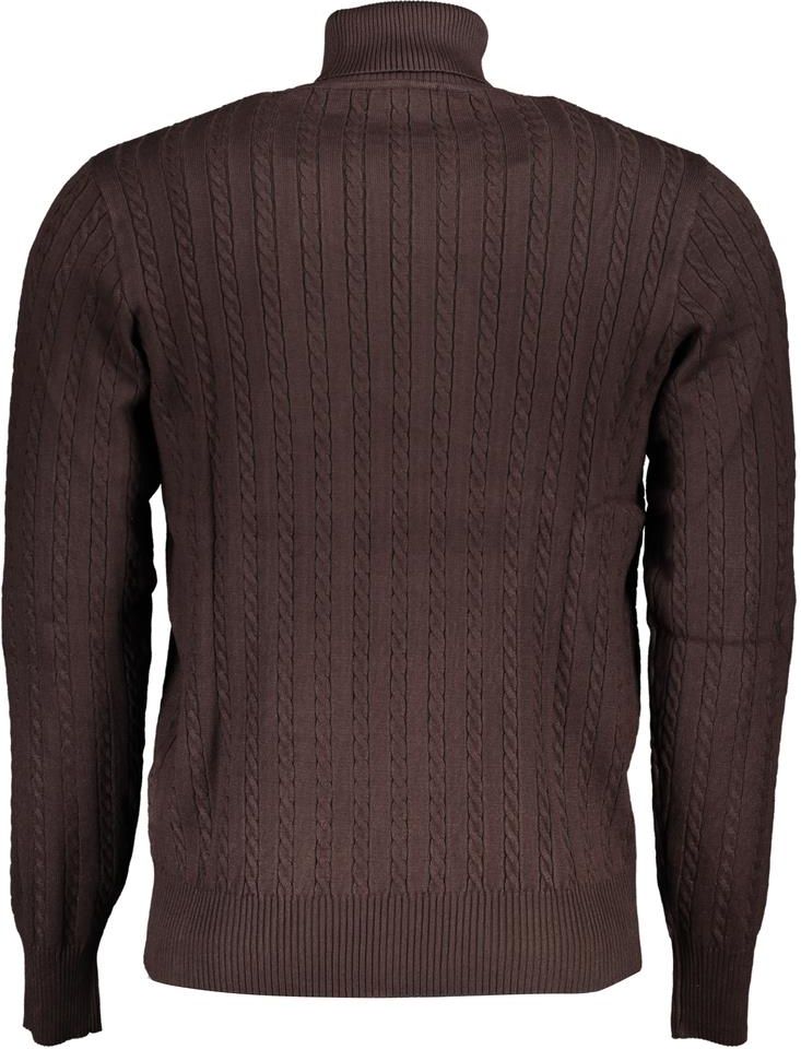 BRĄZOWY SWETER MĘSKI US GRAND POLO - Ceny i opinie - Ceneo.pl