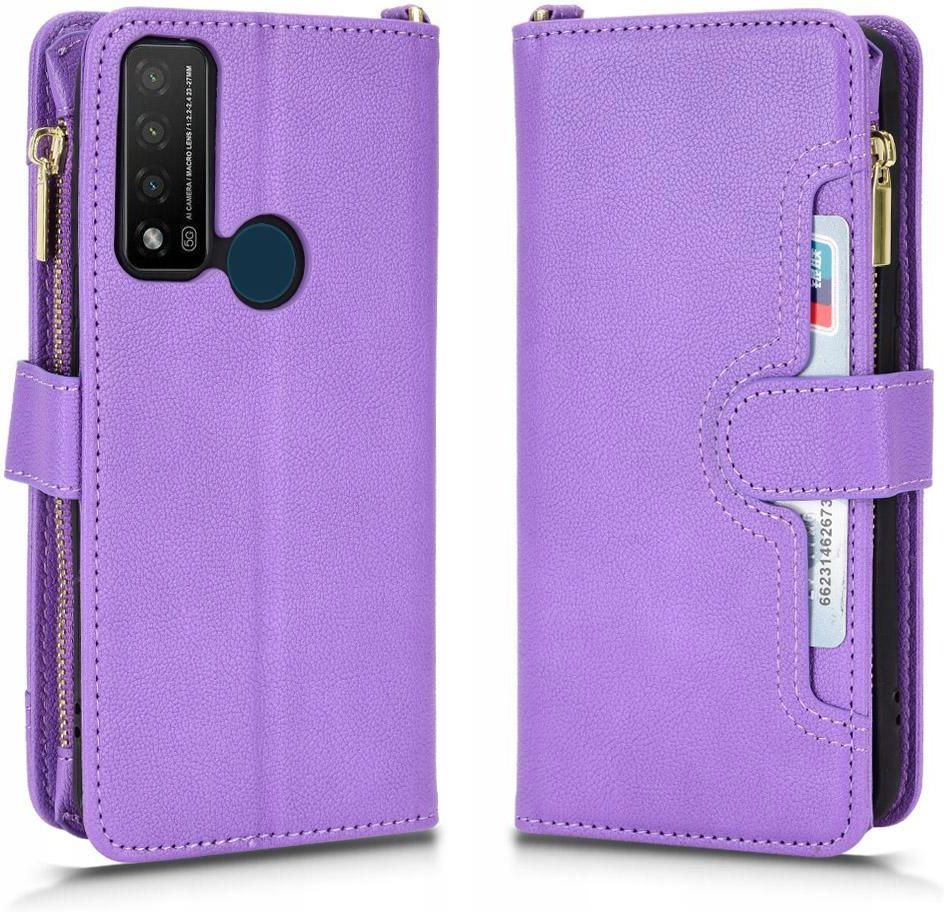 Obudowa Dla Tcl 20R 5G Magnetyczny Skórzany Klapki Z Pu Posiadacz Karty - Etui na telefon, ceny ...