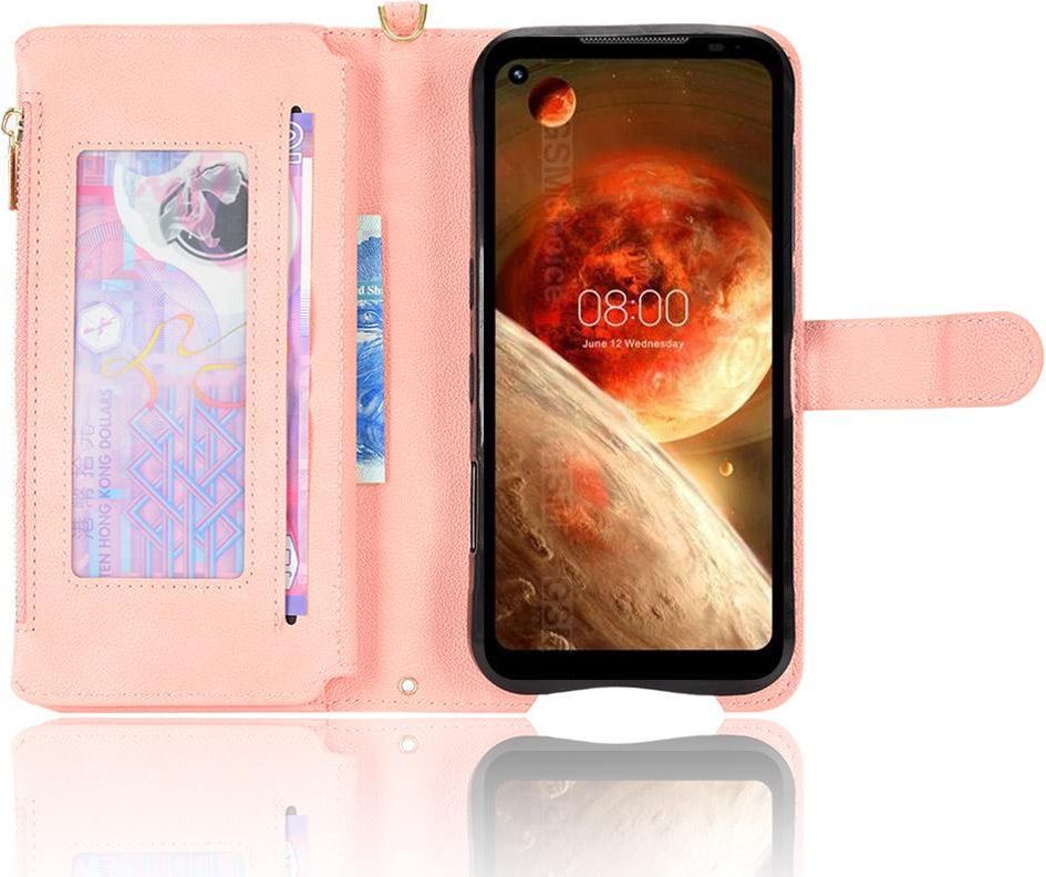 Sprawa Dla Doogee S97 Pro Skórzana Okładka Posiadacz Karty Zamek ...