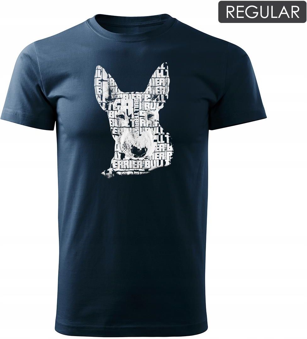Koszulka z bulterierem bulterier bull terrier męska - Ceny i opinie ...