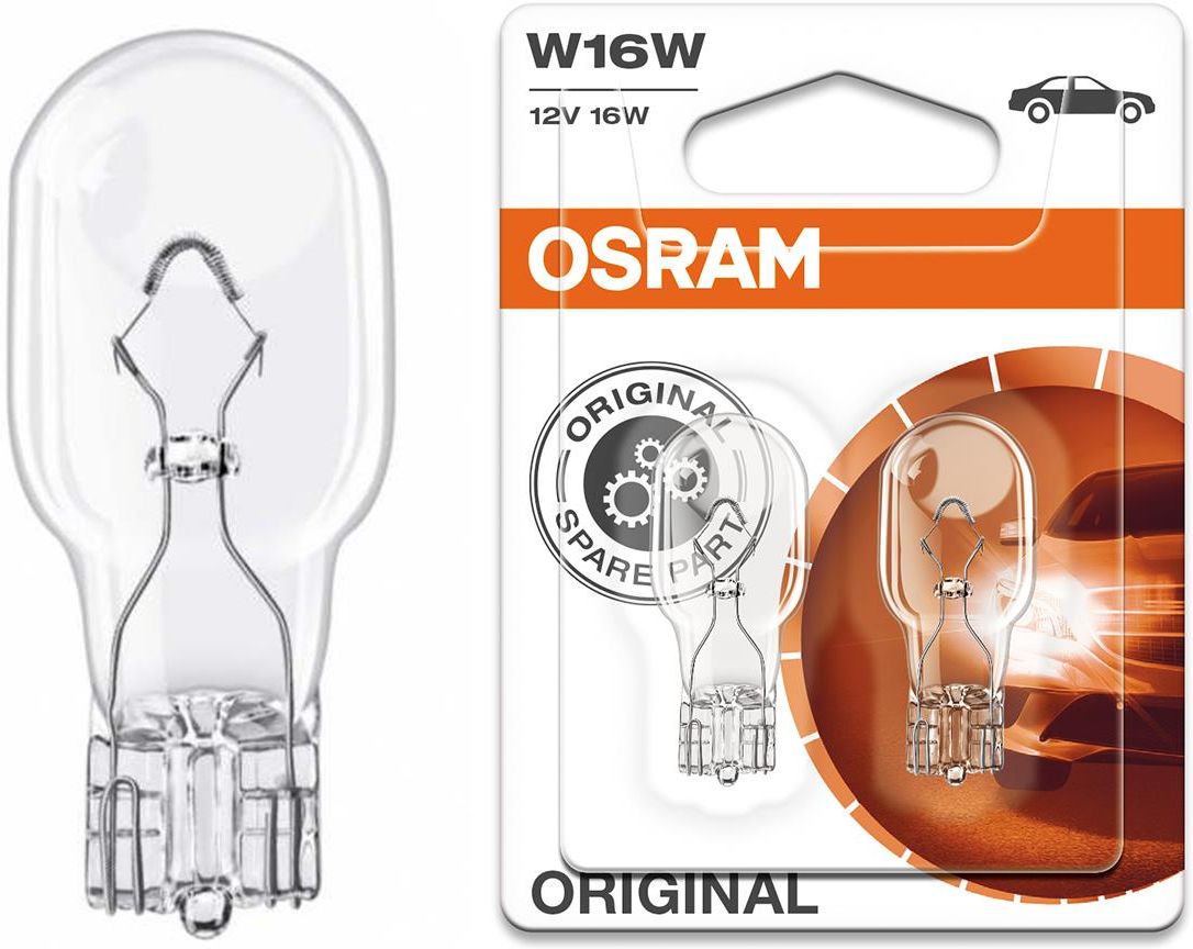 Żarowka samochodowa Osram 10Xosram Original Żarówka W16W 12V W2.1X9.5D 921 - Opinie i ceny na ...