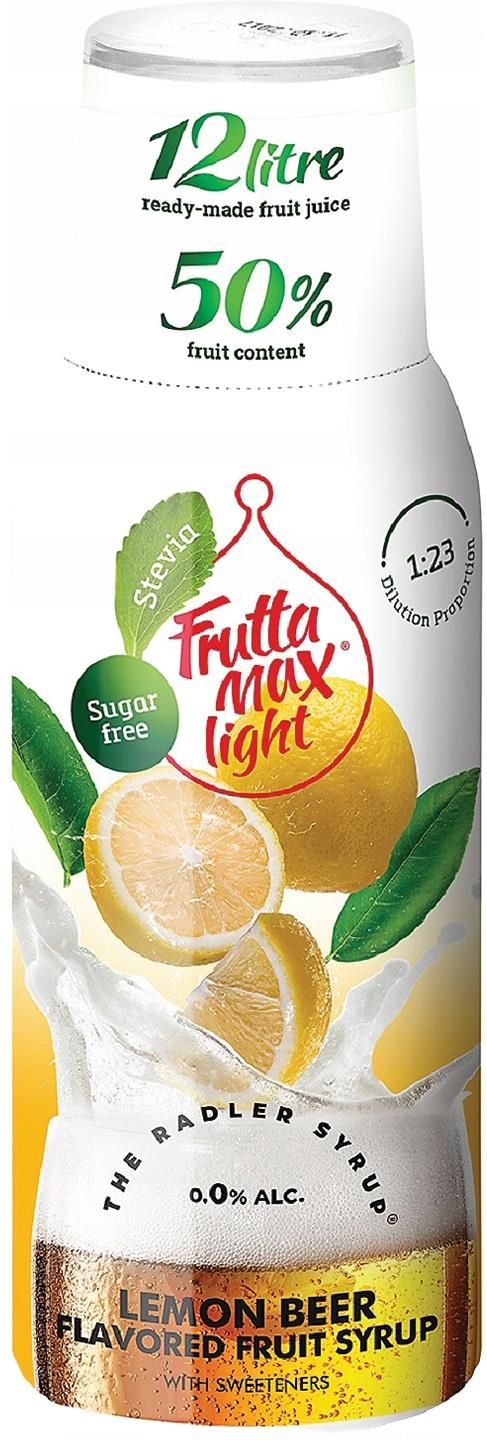 SYROPY FRUTTAMAX WIŚNIA RADLER LIGHT KONCENTRAT - Ceny i opinie - Ceneo.pl