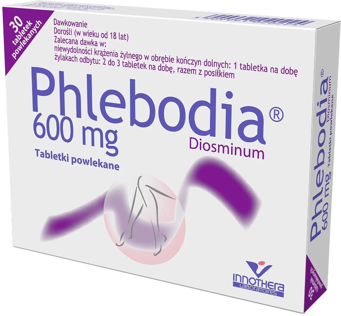 Phlebodia 600 Mg 30 Tabl. - Opinie i ceny na Ceneo.pl