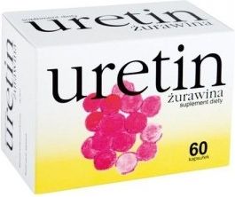 Uretin Żurawina Kaps. 60Kaps.(6Blist.Po10S - Opinie i ceny na Ceneo.pl