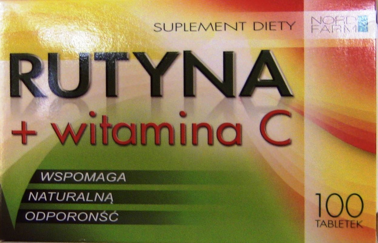 Rutyna + witamina C 100 tabletek - Opinie i ceny na Ceneo.pl