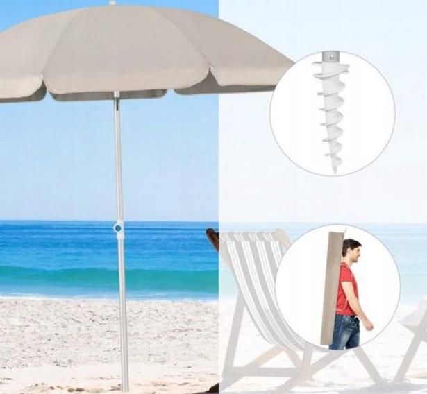 Parasol ogrodowy Sekey Parasol Ogrodowy Plażowy Balkonowy 160Cm ...