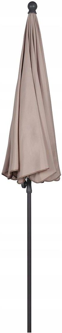 Parasol ogrodowy Sekey Parasol Klasyczny Beże I Brązy 200 X Cm ...