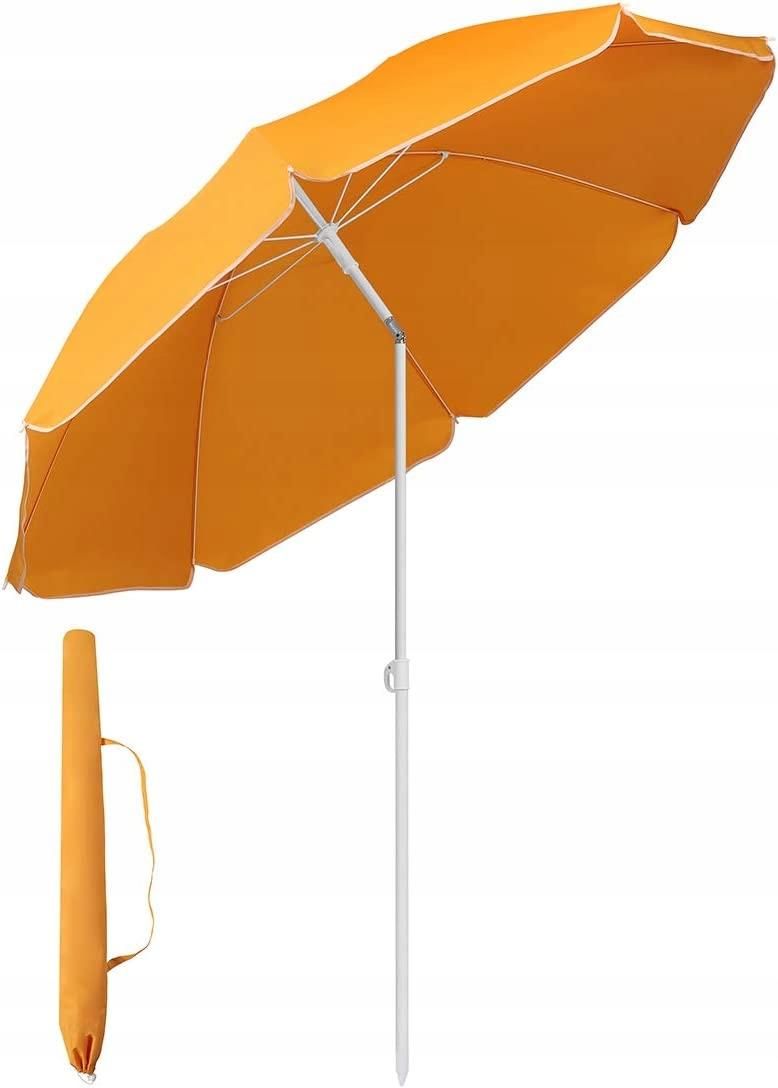 Parasol ogrodowy Sekey Parasol Klasyczny 160X195cm Pomarańczowy ...